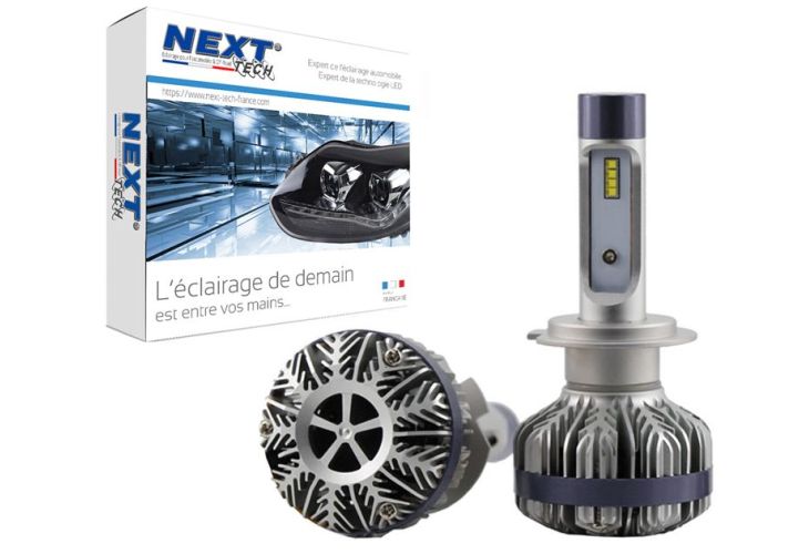Ampoules LED H7 55W CANBUS ventilées haut de gamme Next-Tech®
