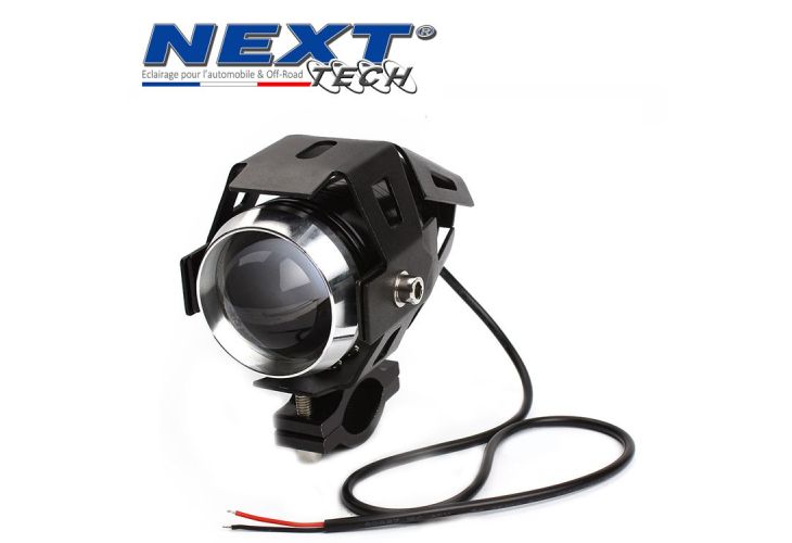 Phare moto LED additionnel universel 40W 5000K